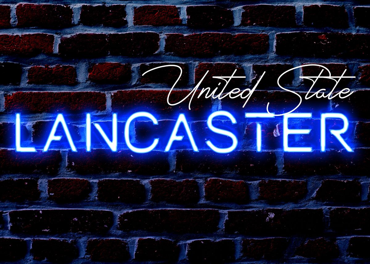 'Lancaster' Poster, picture, metal print, paint by Wasi Blond | Displate