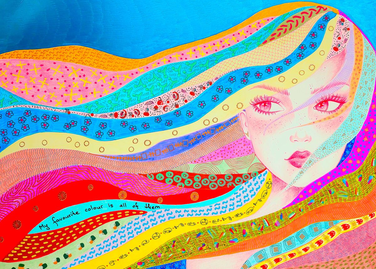 'My favorite color' Poster by CoolCleverCute | Displate