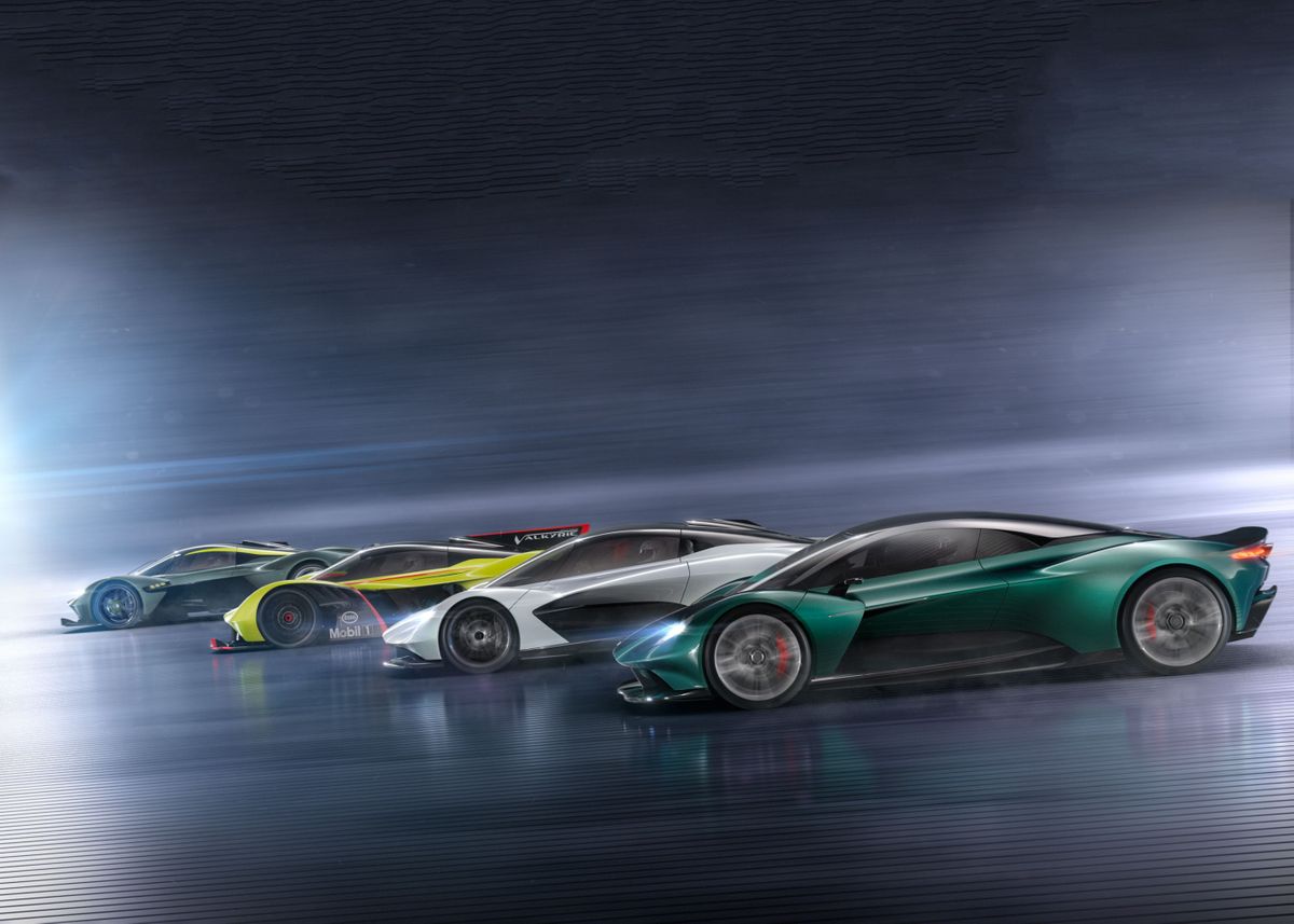 'Aston Martin Vanquish' Poster, picture, metal print, paint by Monster ...