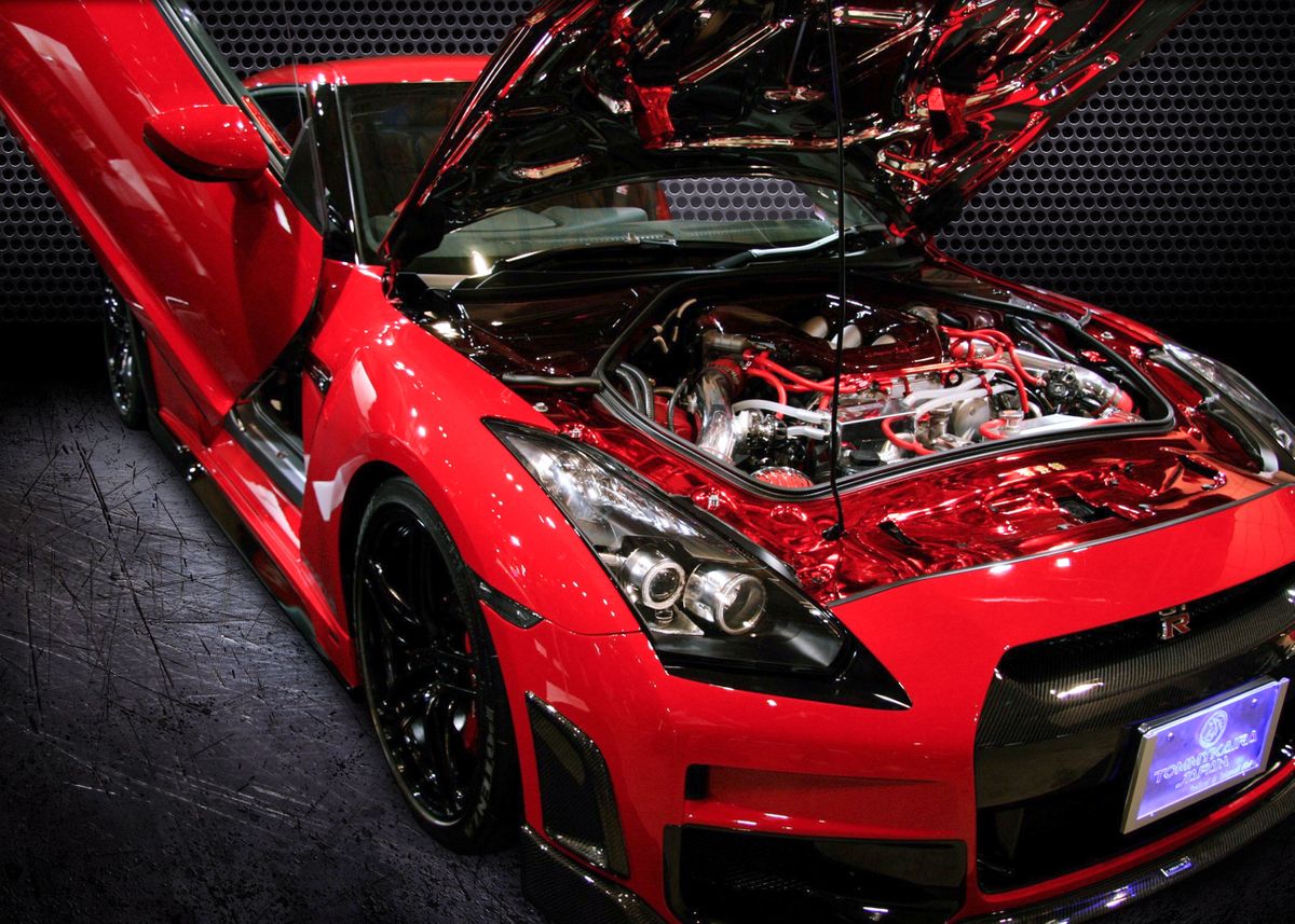 'nissan gtr' Poster by Sport Cars | Displate