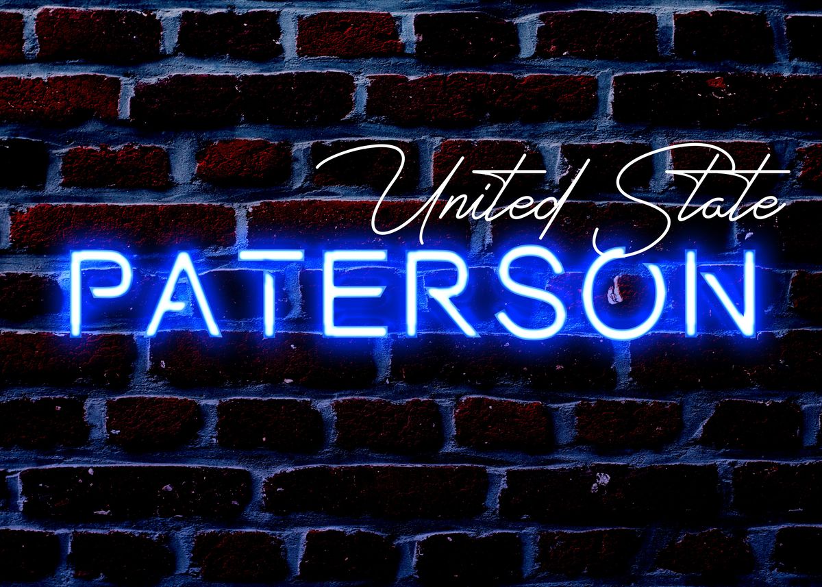 'Paterson ' Poster, picture, metal print, paint by Wasi Blond | Displate
