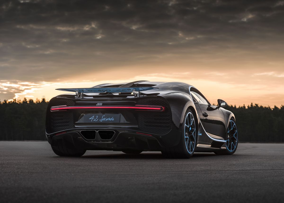 'bugatti ' Poster by Auto Maniac | Displate