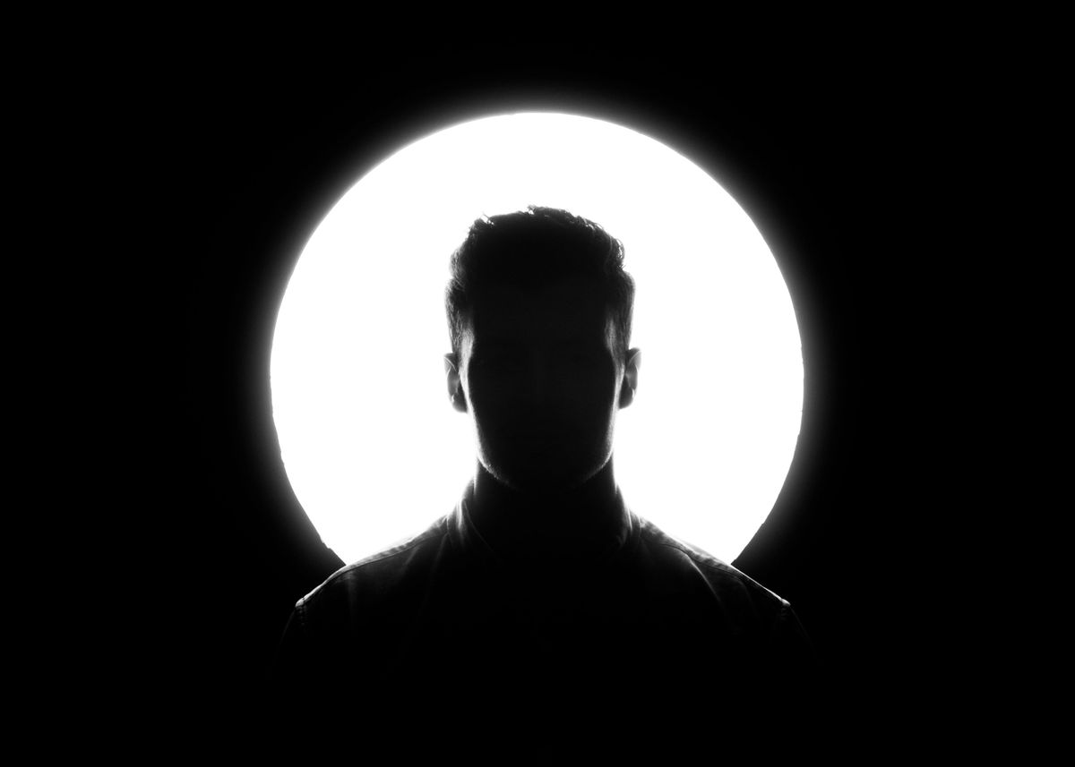 'Shadow man' Poster, picture, metal print, paint by Sam Brady | Displate