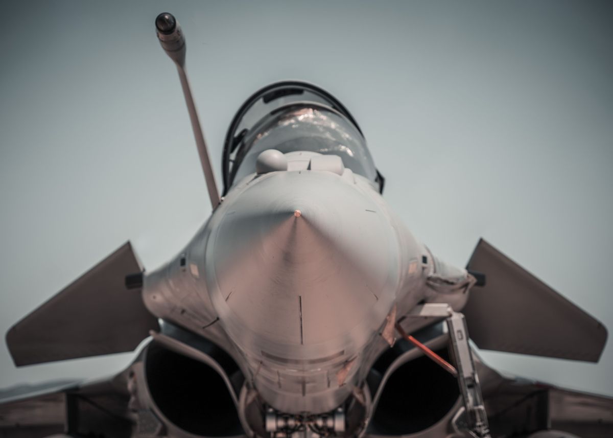 'Rafale M' Poster, picture, metal print, paint by Axel Pons | Displate