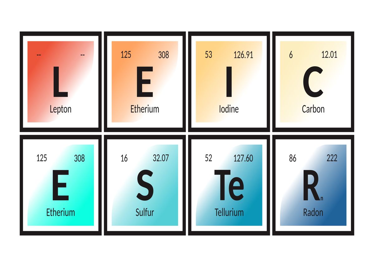 'Leicester ' Poster, picture, metal print, paint by Maozva | Displate