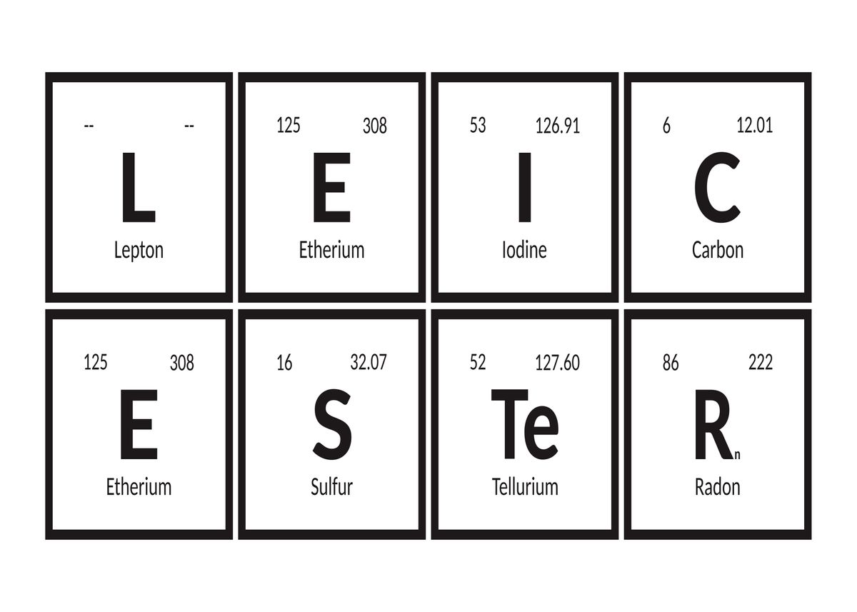 'Leicester' Poster, picture, metal print, paint by Maozva | Displate