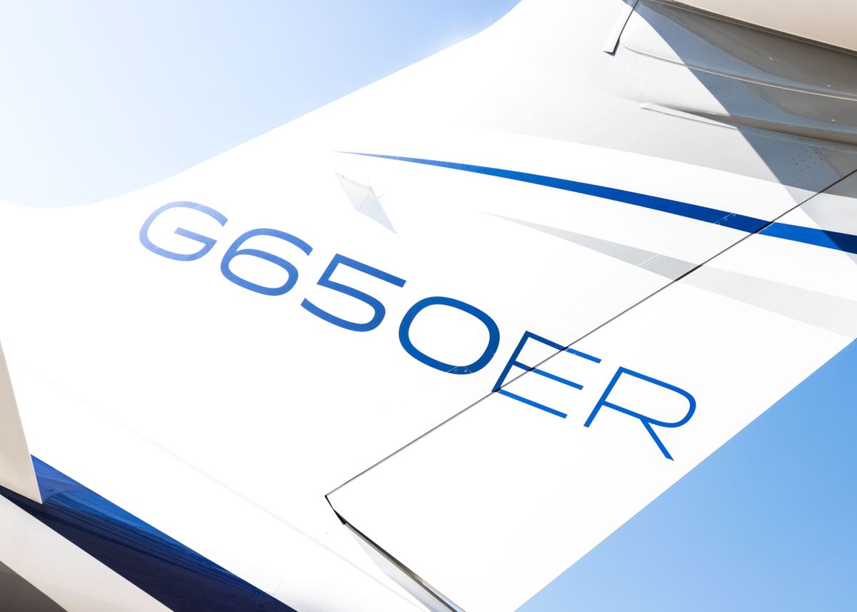 'Gulfstream G650' Poster, picture, metal print, paint by Nicolas Monod ...