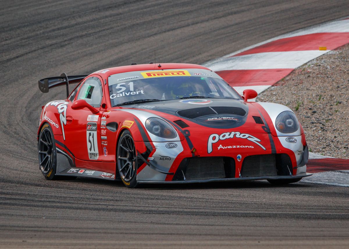 'Panoz Avezzano' Poster, picture, metal print, paint by Showroom Car ...