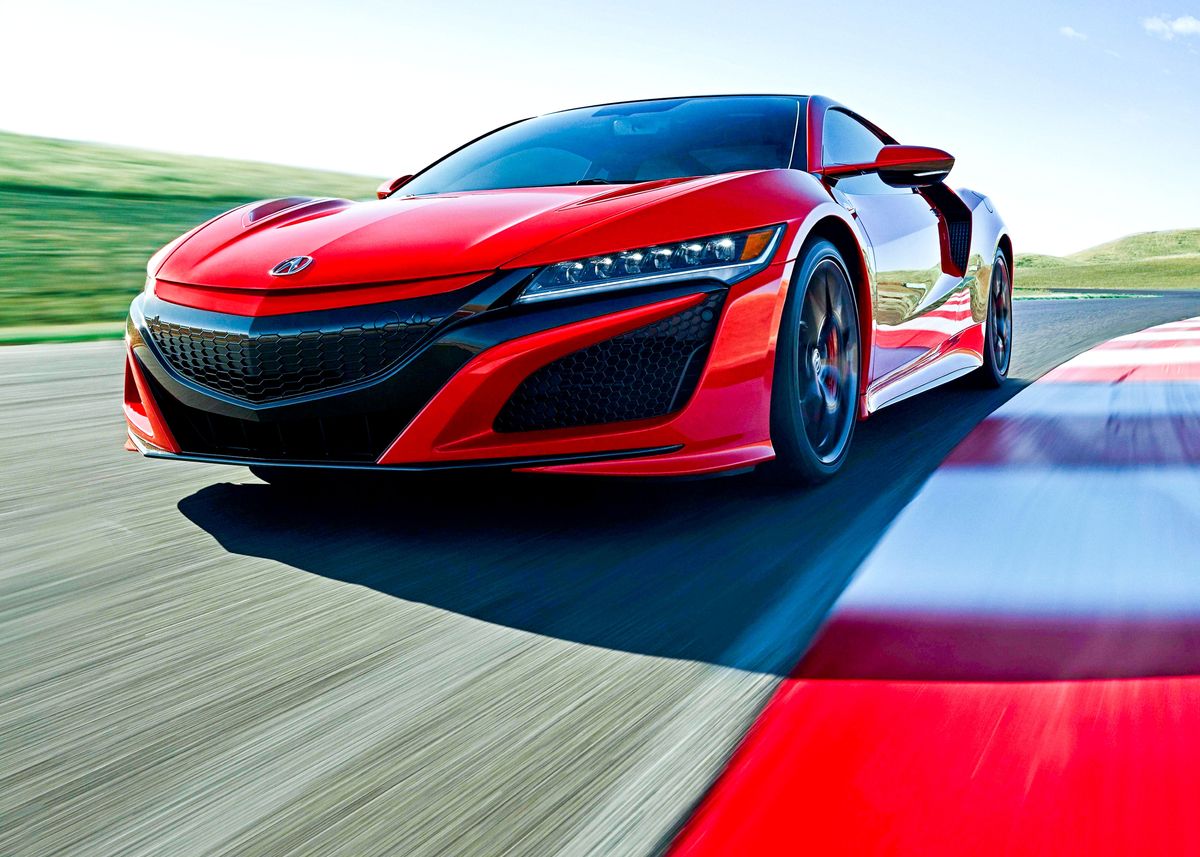 'acura nsx' Poster, picture, metal print, paint by Sport Cars | Displate