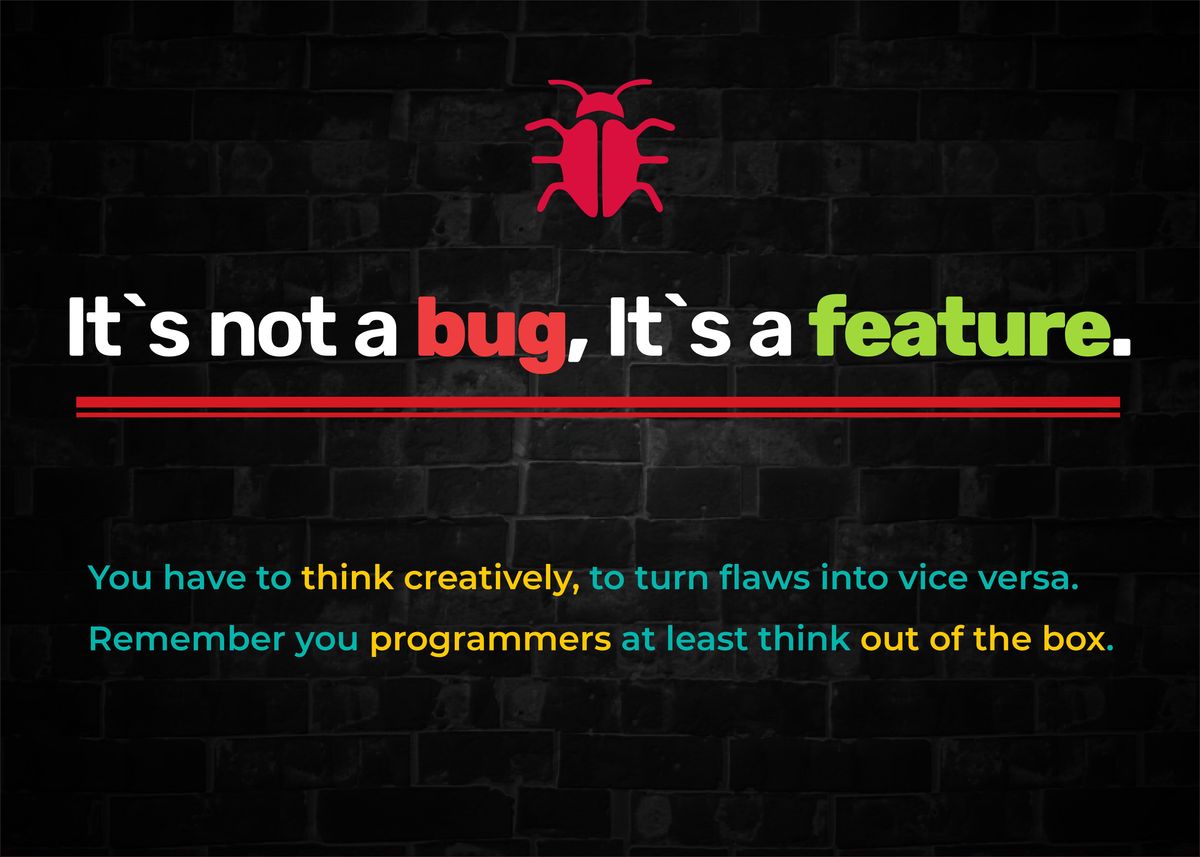 'Bug Programmer' Poster, picture, metal print, paint by Jon Polly ...
