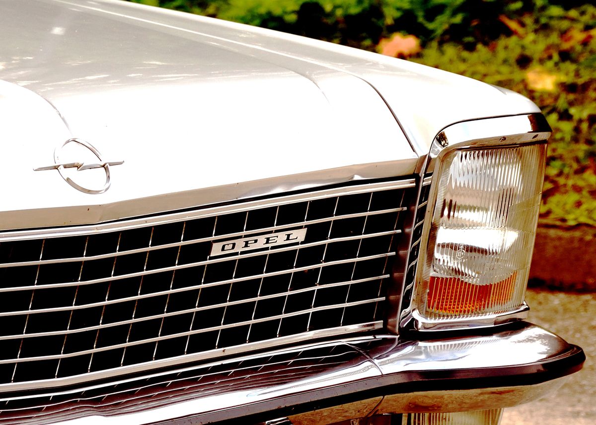 'Opel Diplomat' Poster, picture, metal print, paint by Marcel Lee ...