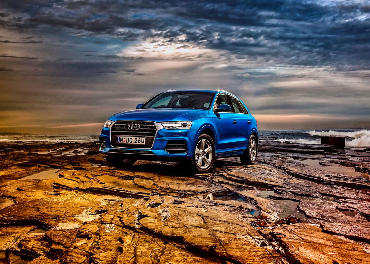 'Audi Q3' Poster, picture, metal print, paint by Supri GTR | Displate