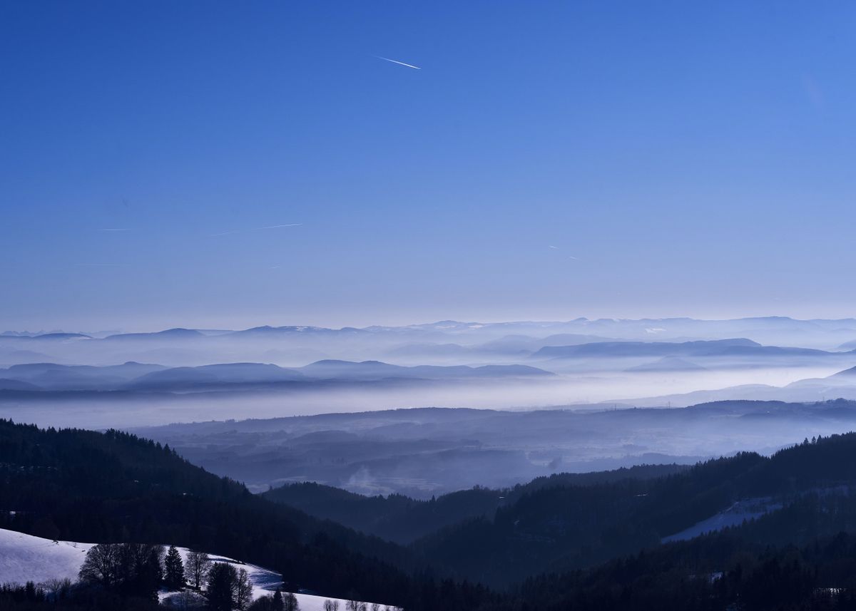 'Beautiful blue landscapes' Poster by Stephen Bredenkamp | Displate