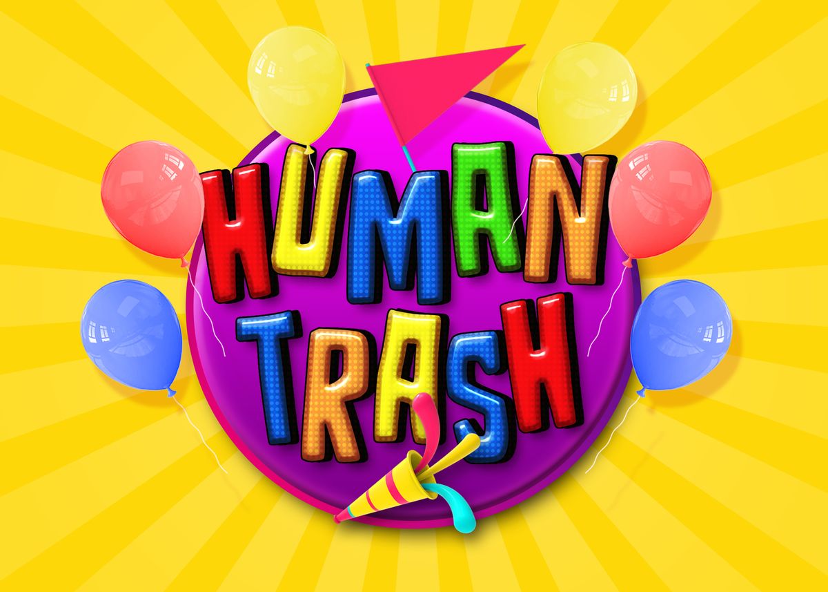 'Human Trash' Poster, picture, metal print, paint by RAWWR | Displate