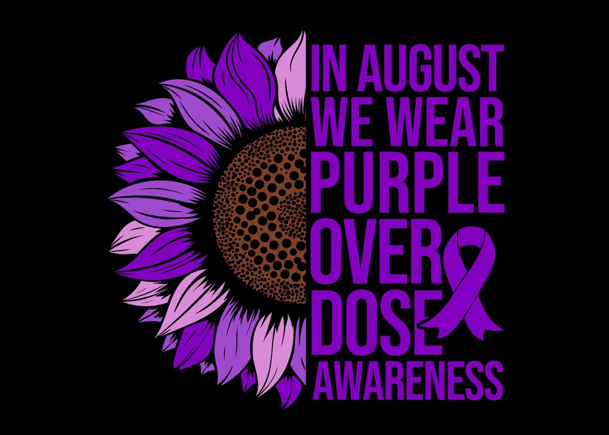 'Overdose Awareness' Poster, picture, metal print, paint by ...