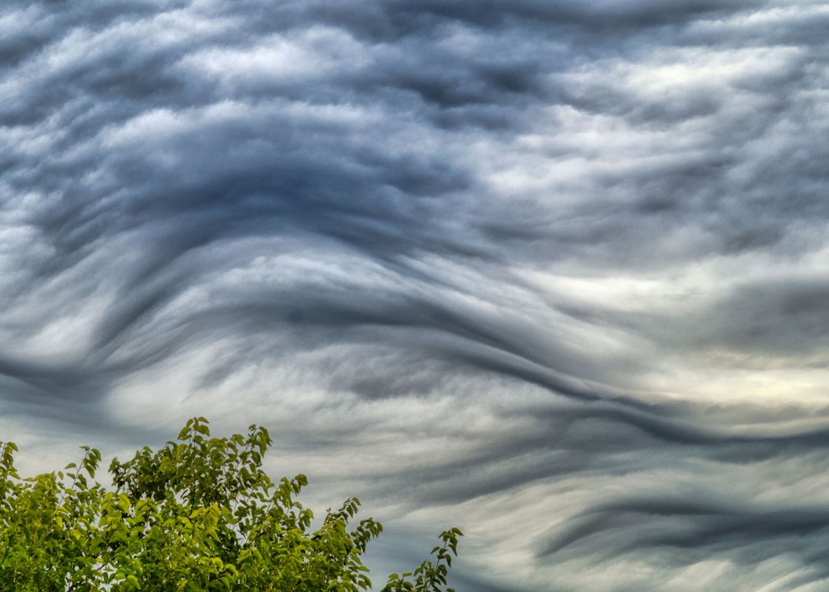 'Asperitas Clouds 2' Poster by Joyce Steele | Displate