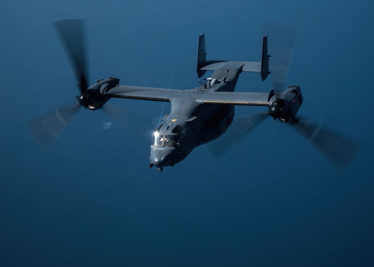 'V22' Poster, picture, metal print, paint by Galaxy Images | Displate