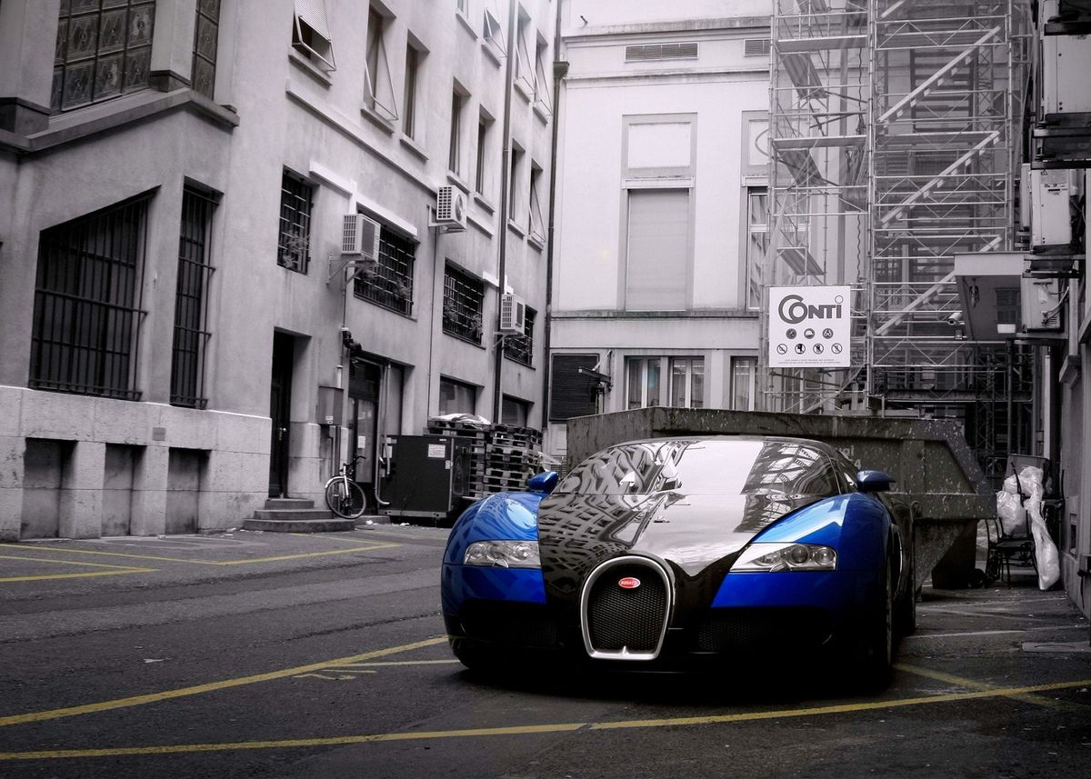 'Bugatti Veyron' Poster by Supri GTR | Displate
