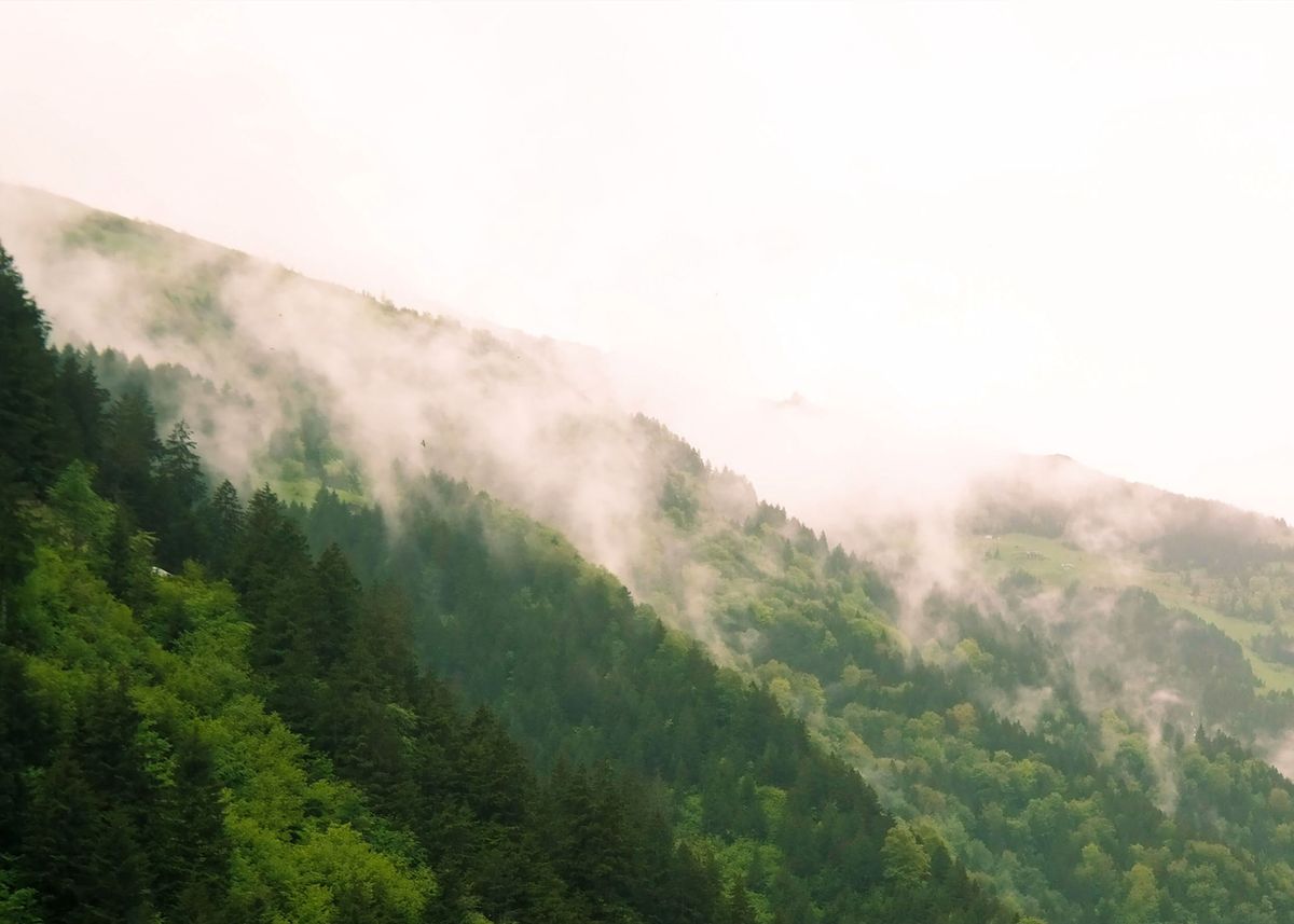 'Hills' Poster, picture, metal print, paint by Jeko Lucas | Displate