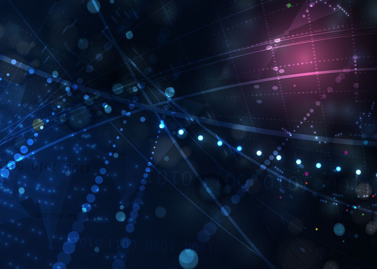 'Technology background' Poster by Vs 1489 | Displate