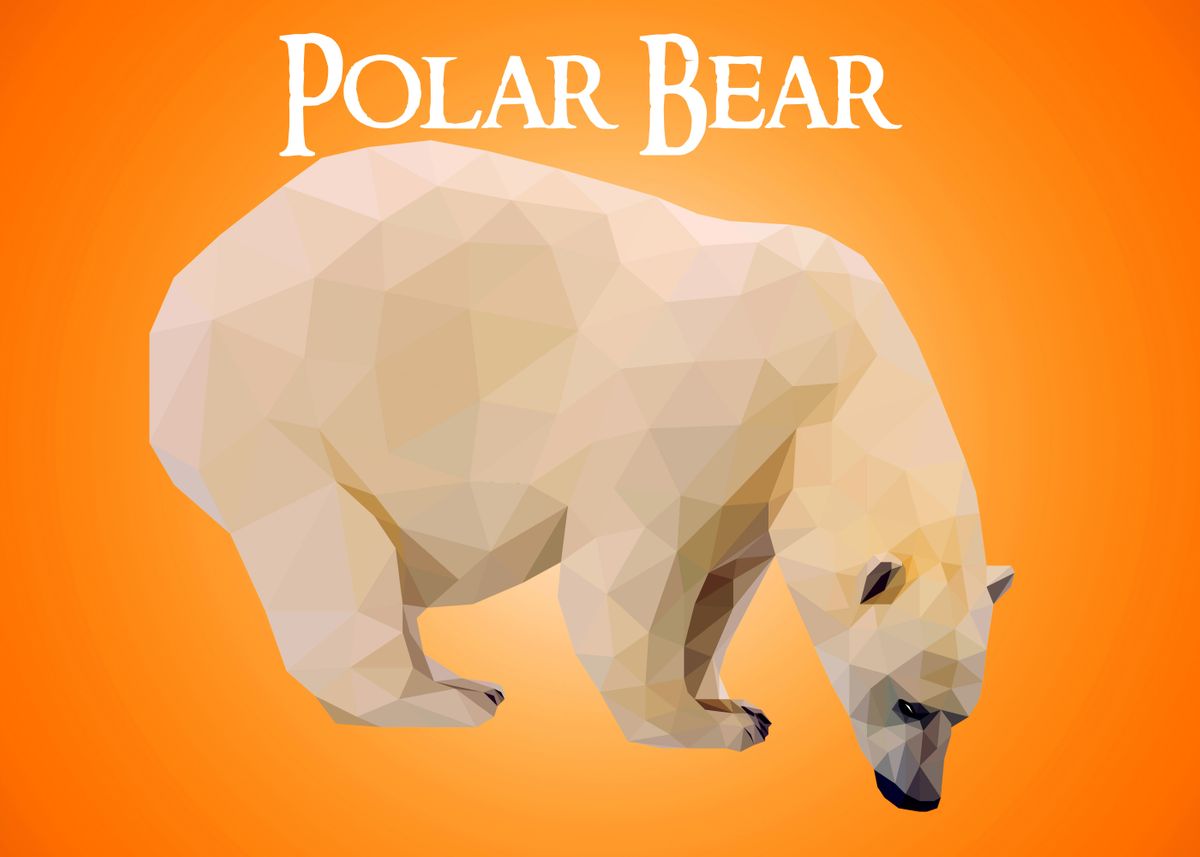 'Polar Bear' Poster by Dare Neil | Displate