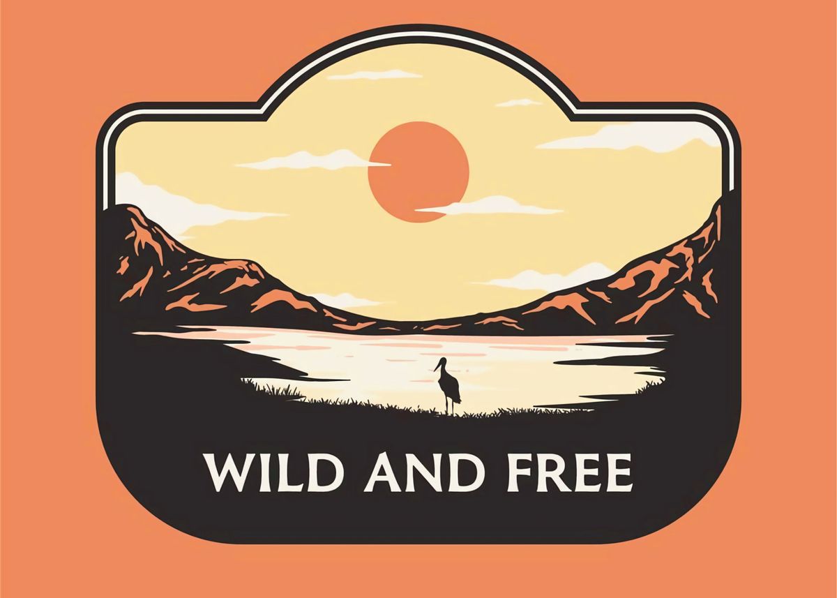 'Wild and free posters' Poster, picture, metal print, paint by AL ...