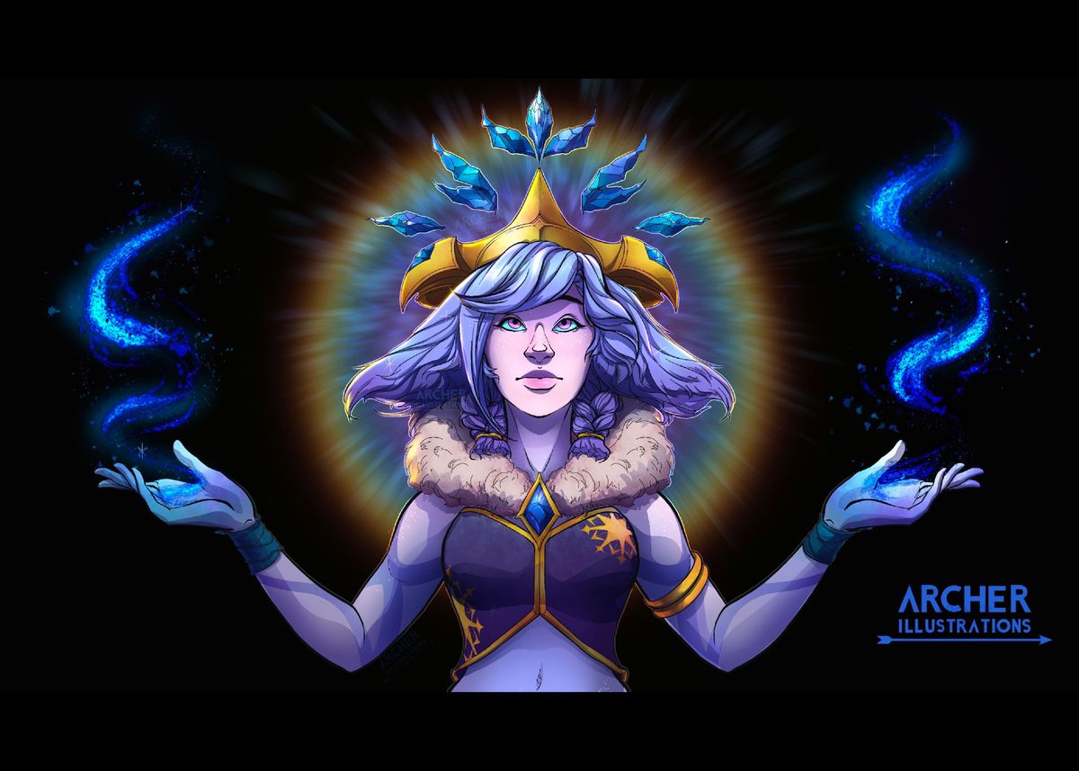 'Winter Wonderland' Poster, picture, metal print, paint by Ellen Archer ...