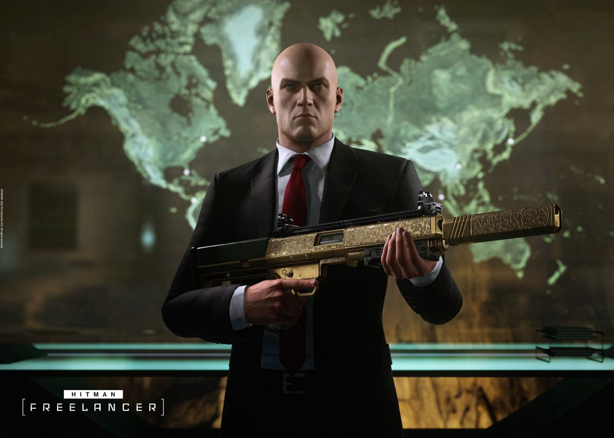 'Hitman Freelancer' Poster, picture, metal print, paint by Hitman | Displate