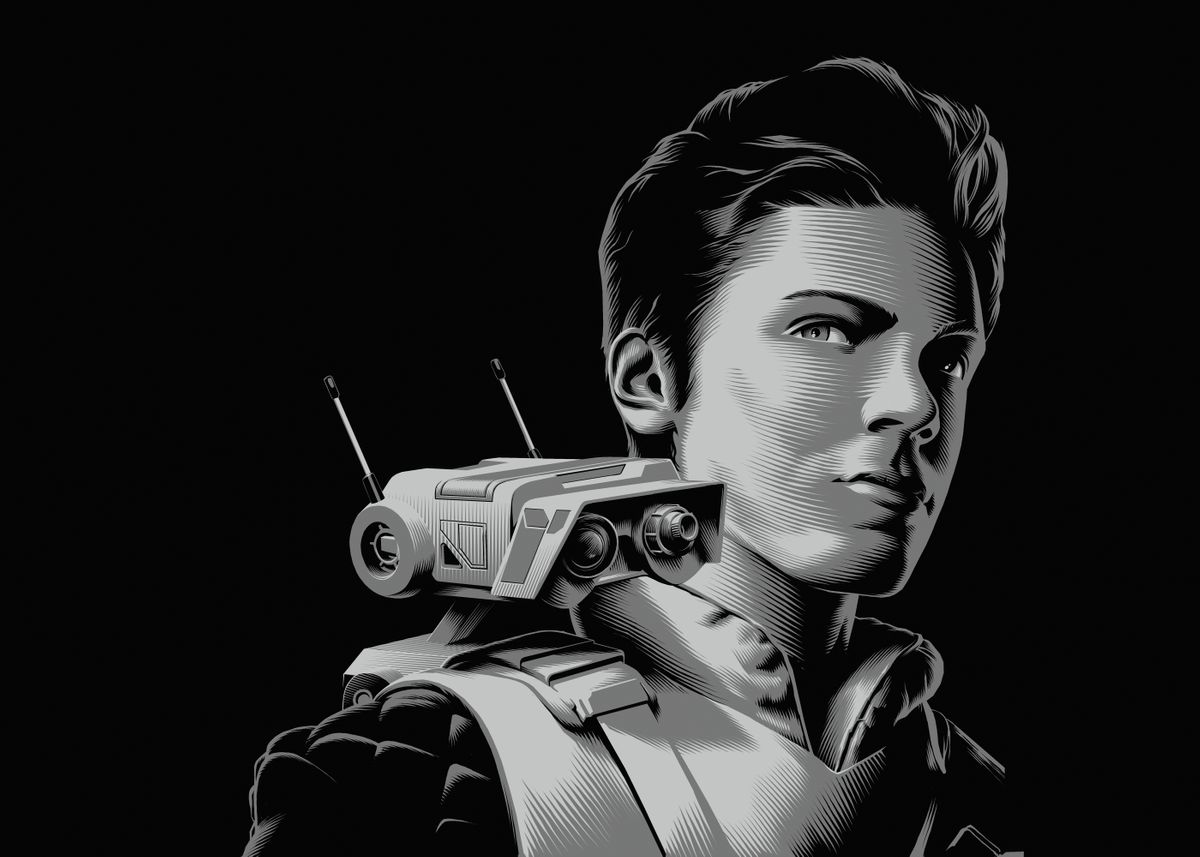 'Fallen Order key art 13' Poster, picture, metal print, paint by Star ...