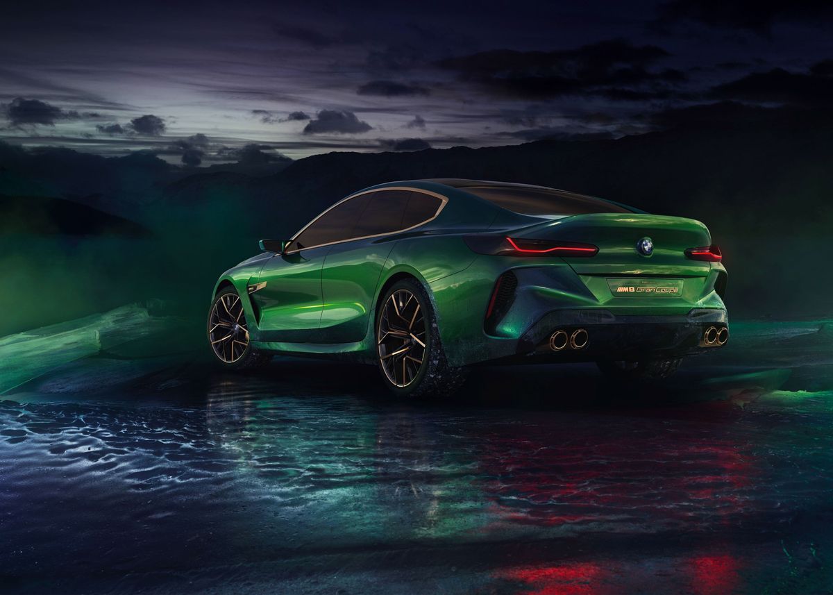 'BMW M8' Poster by Supri GTR | Displate