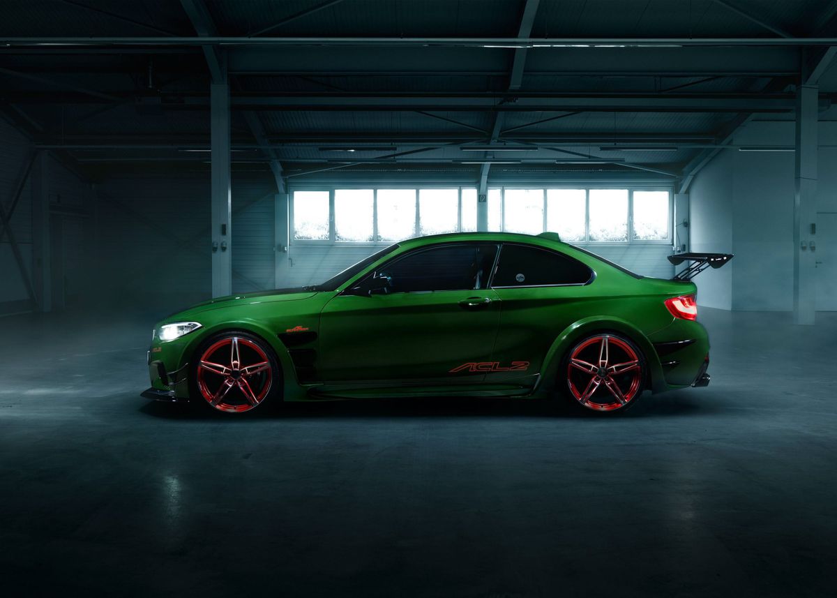 'BMW M 235i' Poster, picture, metal print, paint by Monster Car | Displate