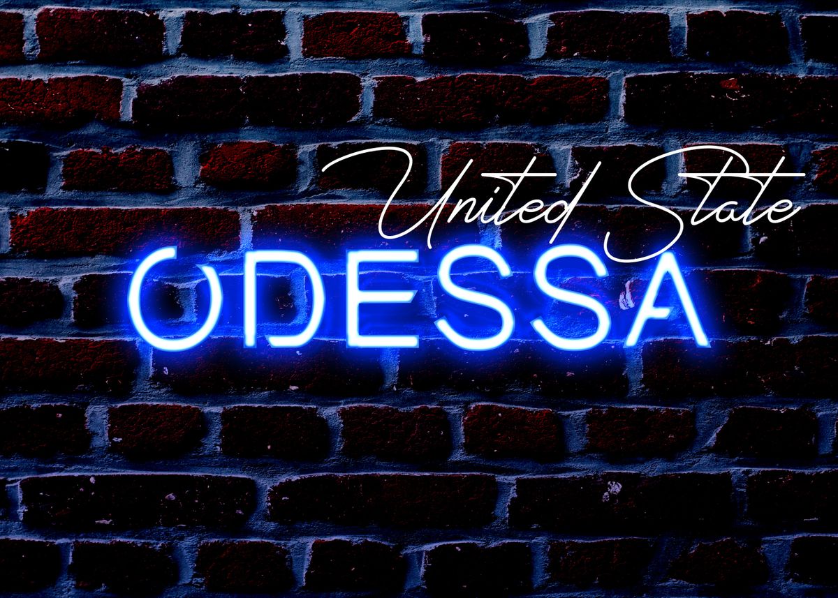 'Odessa' Poster, picture, metal print, paint by Wasi Blond | Displate