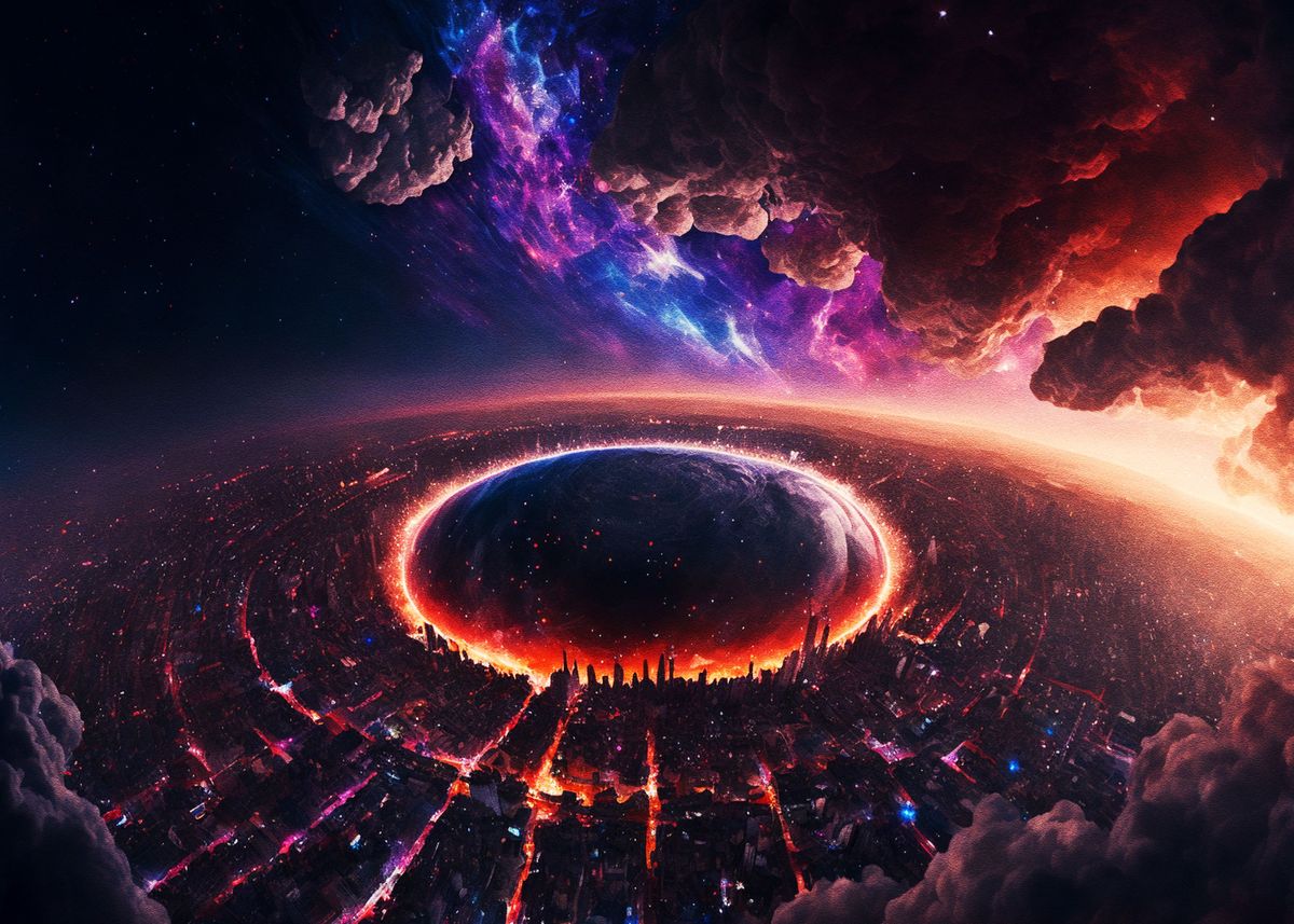 'Center of the earth' Poster, picture, metal print, paint by Muh Asdar ...