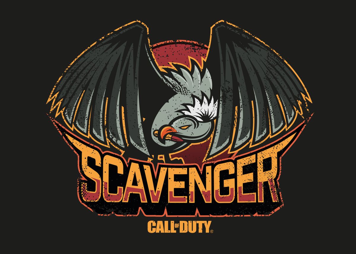'Scavenger' Poster, picture, metal print, paint by Call of Duty | Displate