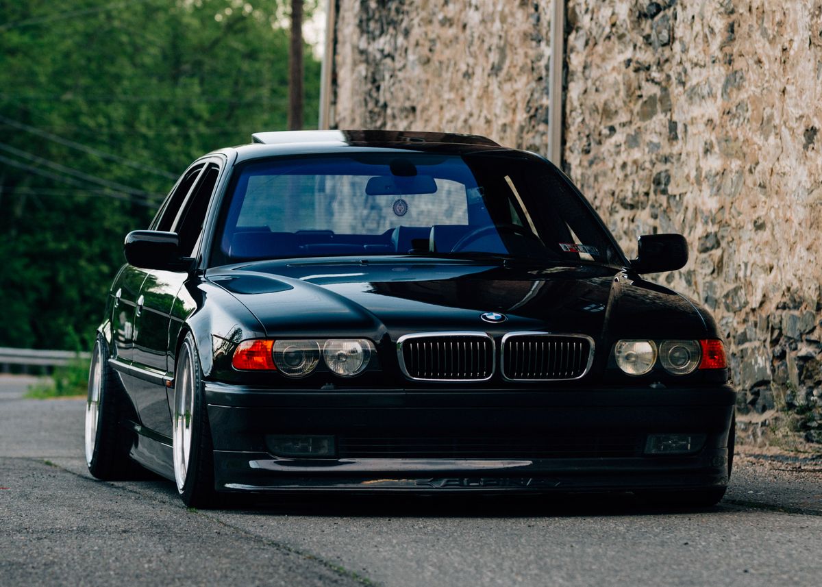 'BMW 325i' Poster, picture, metal print, paint by Monster Car | Displate