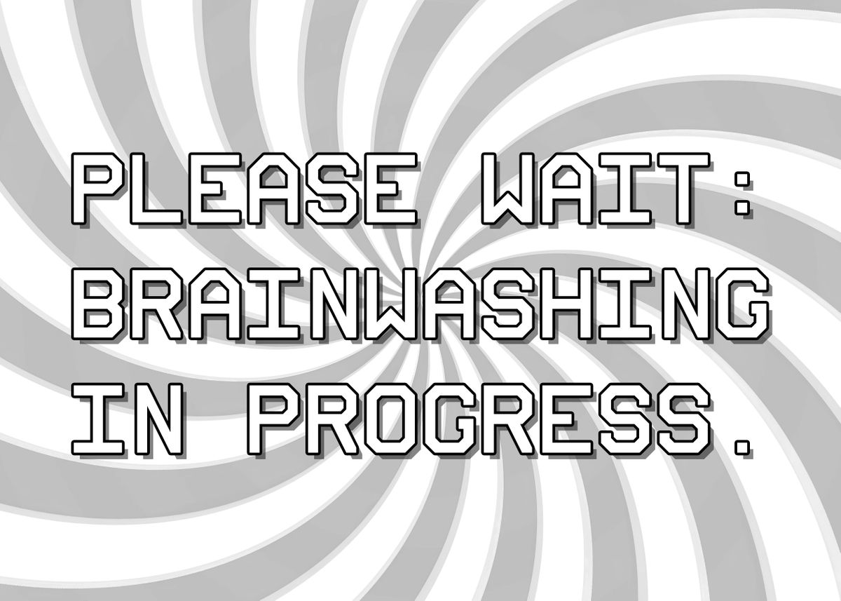 'Hypno dizzy pinwheel rgb b' Poster by Gianfranco Grenar | Displate