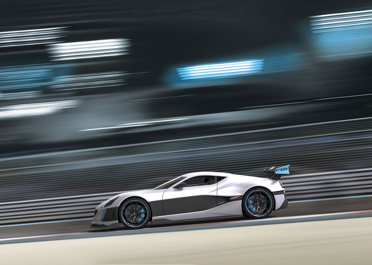'Rimac Concept S' Poster, picture, metal print, paint by Supri GTR ...