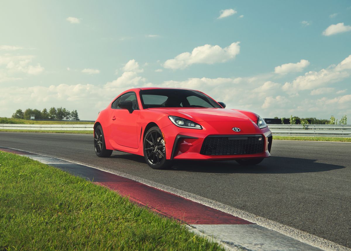 'Toyota GR86' Poster, picture, metal print, paint by Job Lodders | Displate