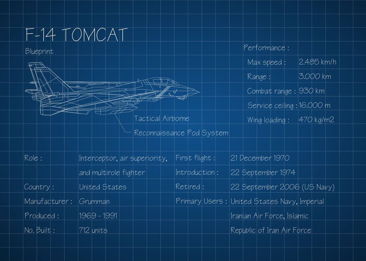 'F14 Tomcat' Poster by Lintang Wicaksono | Displate