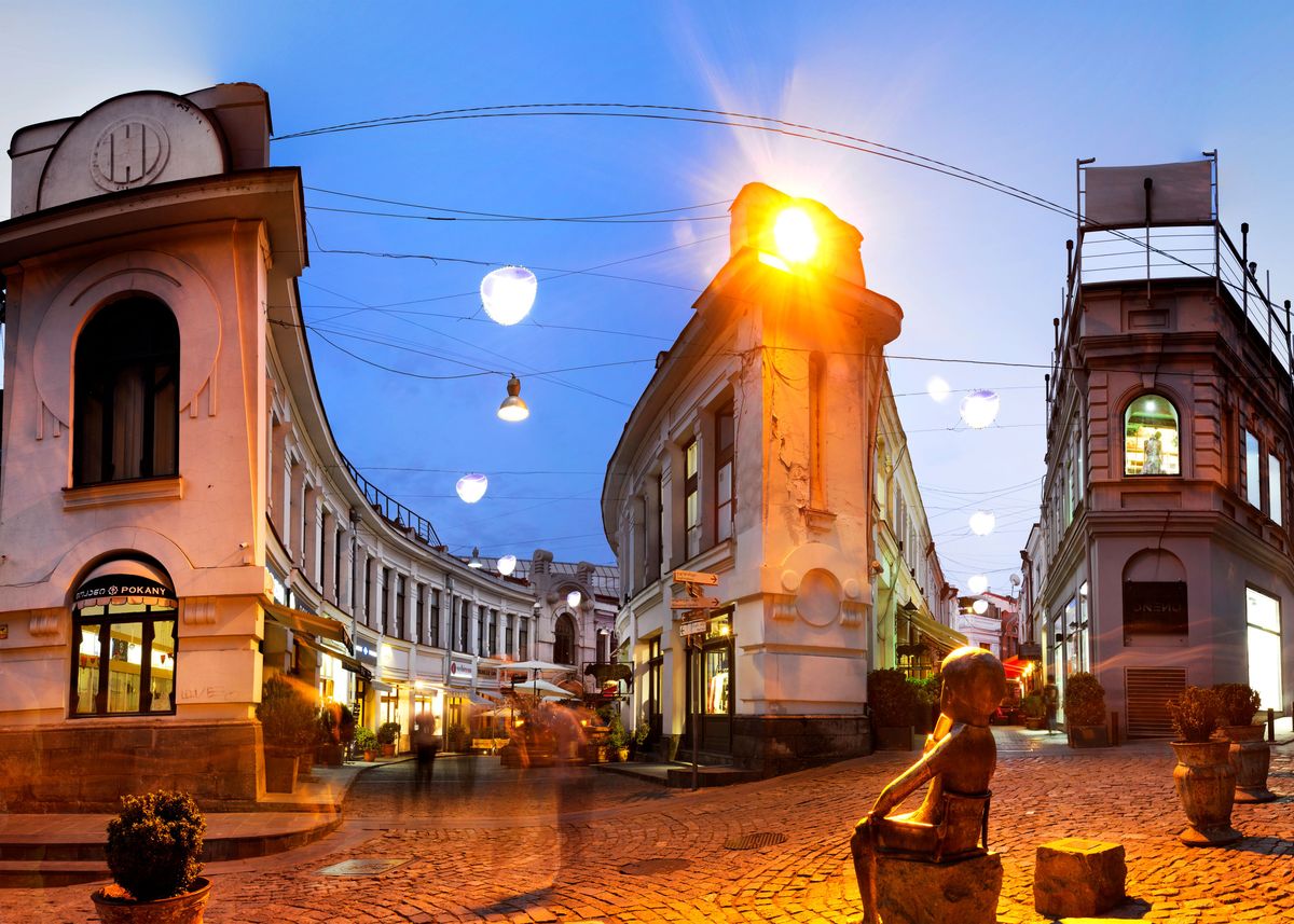 'Sioni street' Poster, picture, metal print, paint by Fabrizio Troiani ...