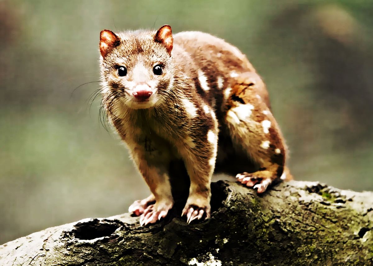'quoll' Poster, picture, metal print, paint by PENGDUA XYZ | Displate
