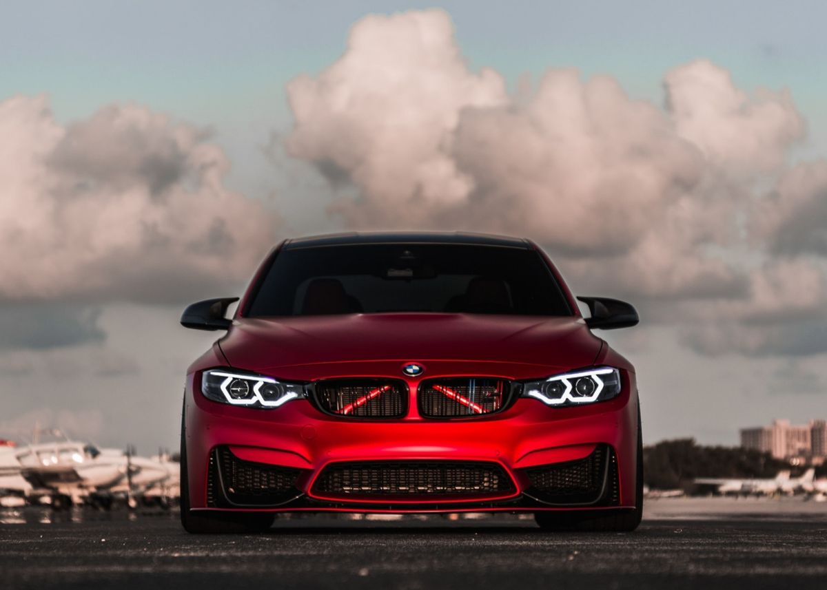 'BMW' Poster, picture, metal print, paint by Wolf Einstein | Displate