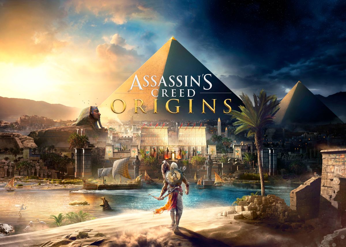 'AC Origins Key Art' Poster, picture, metal print, paint by Assassin's ...