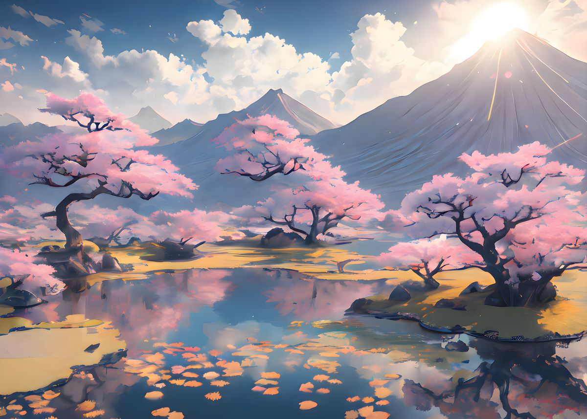 Japanese Landscape Painting