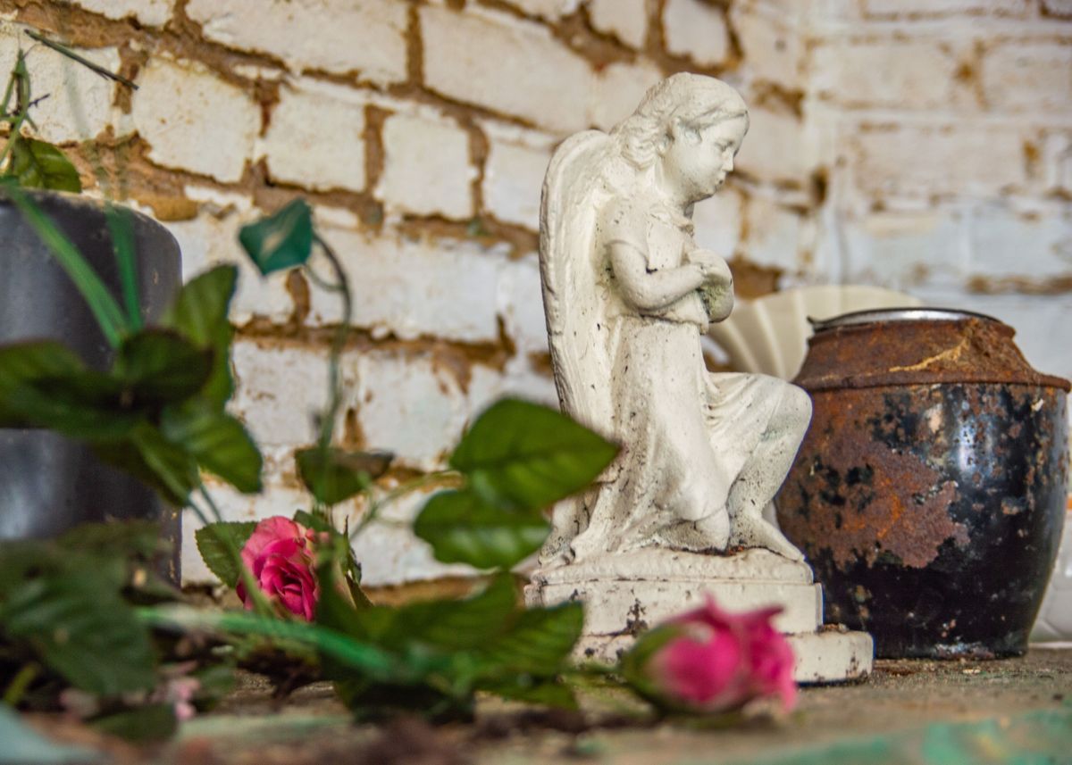 'For the deceased' Poster, picture, metal print, paint by Nicolas ...