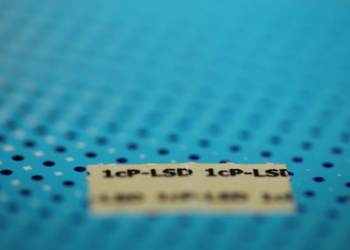 'Lsd papers colorful drugs' Poster, picture, metal print, paint by ...