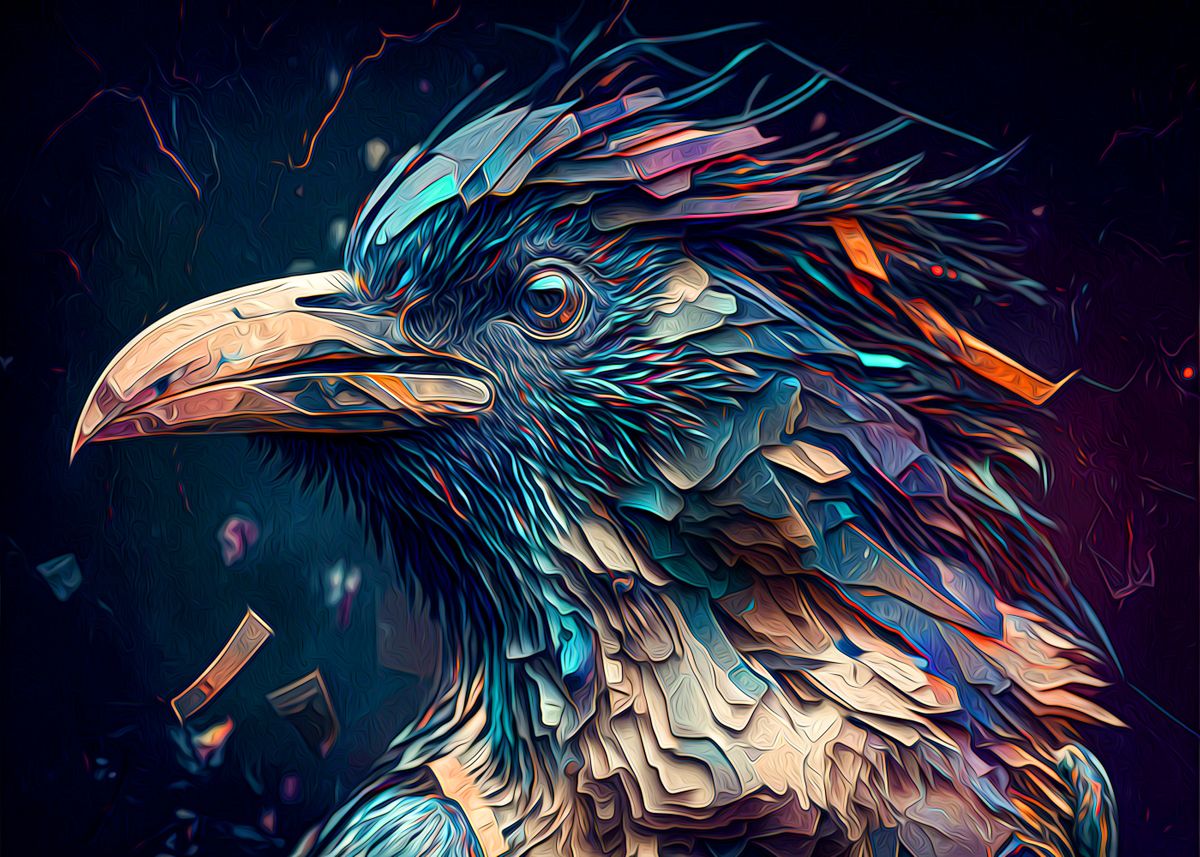 'Raven' Poster by minh doan | Displate