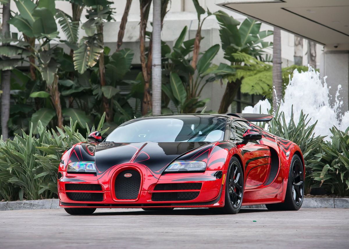 'bugatti veyron' Poster, picture, metal print, paint by Auto Maniac ...