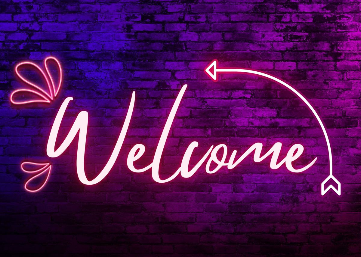 'Welcome To My Room' Poster, picture, metal print, paint by REZ DESIGN ...