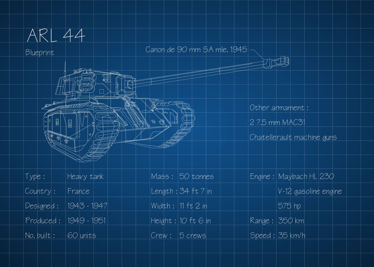 'ARL 44' Poster, picture, metal print, paint by Lintang Wicaksono ...